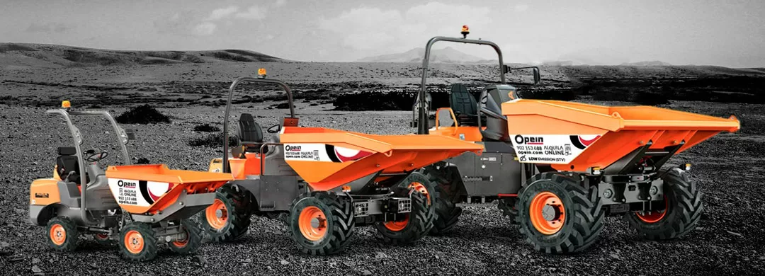 Opein | Tipos de Dumper ¿Cuál necesito?